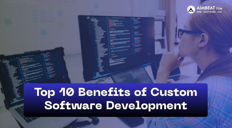 Top 10 Benefits of Custom Software Development | Aimbeat